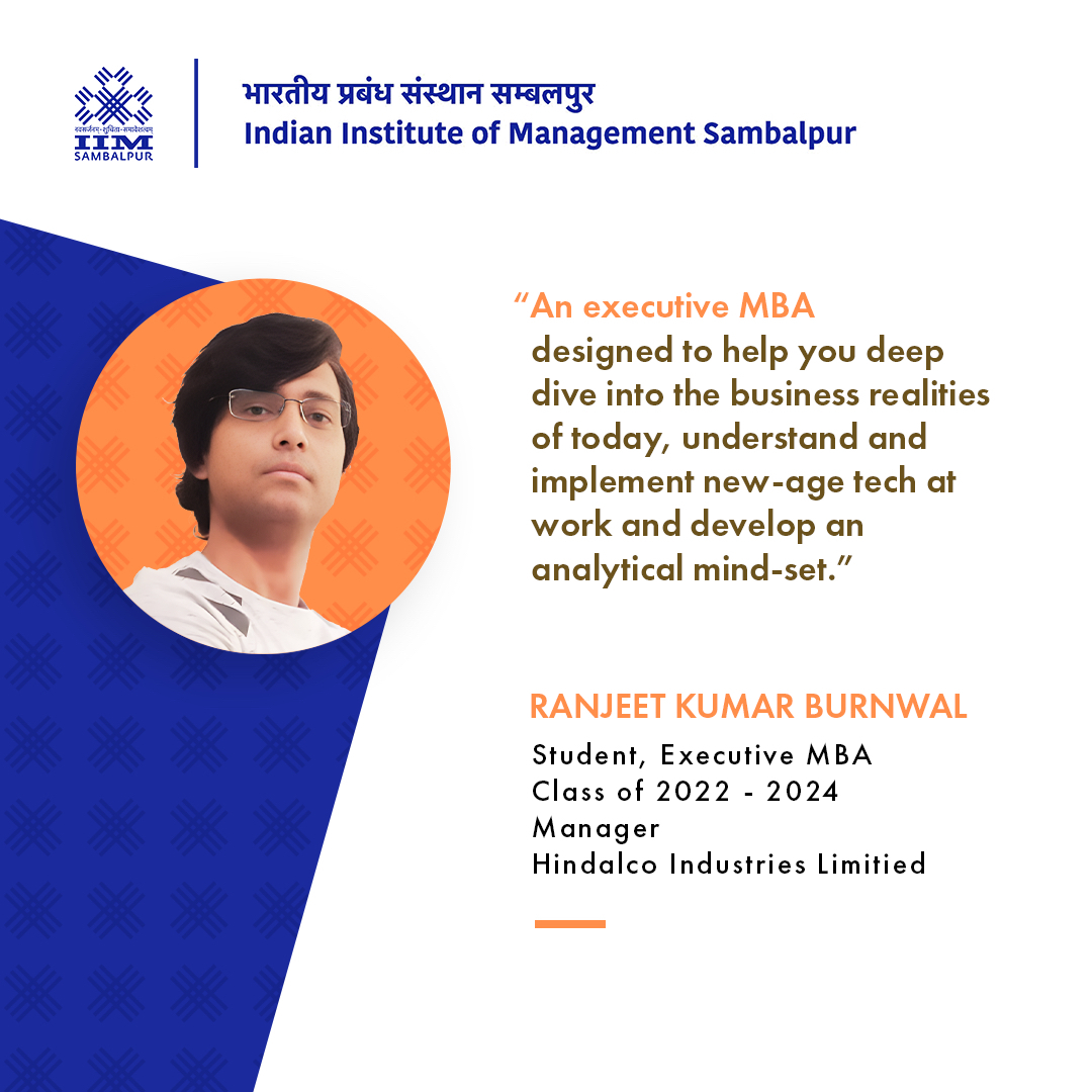 Ranjeet Kumar Burnwal - IIM Sambalpur