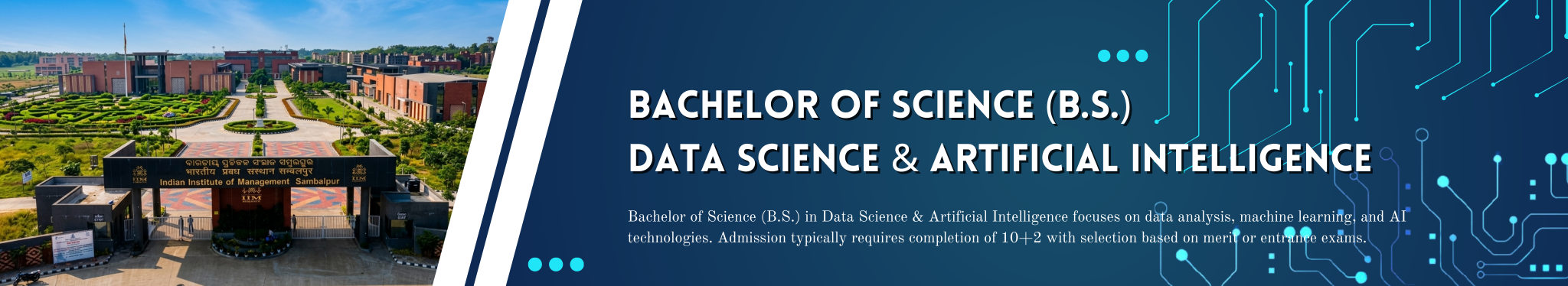 Bachelor of Science (B.S.) in Data Science & Artificial Intelligence ...